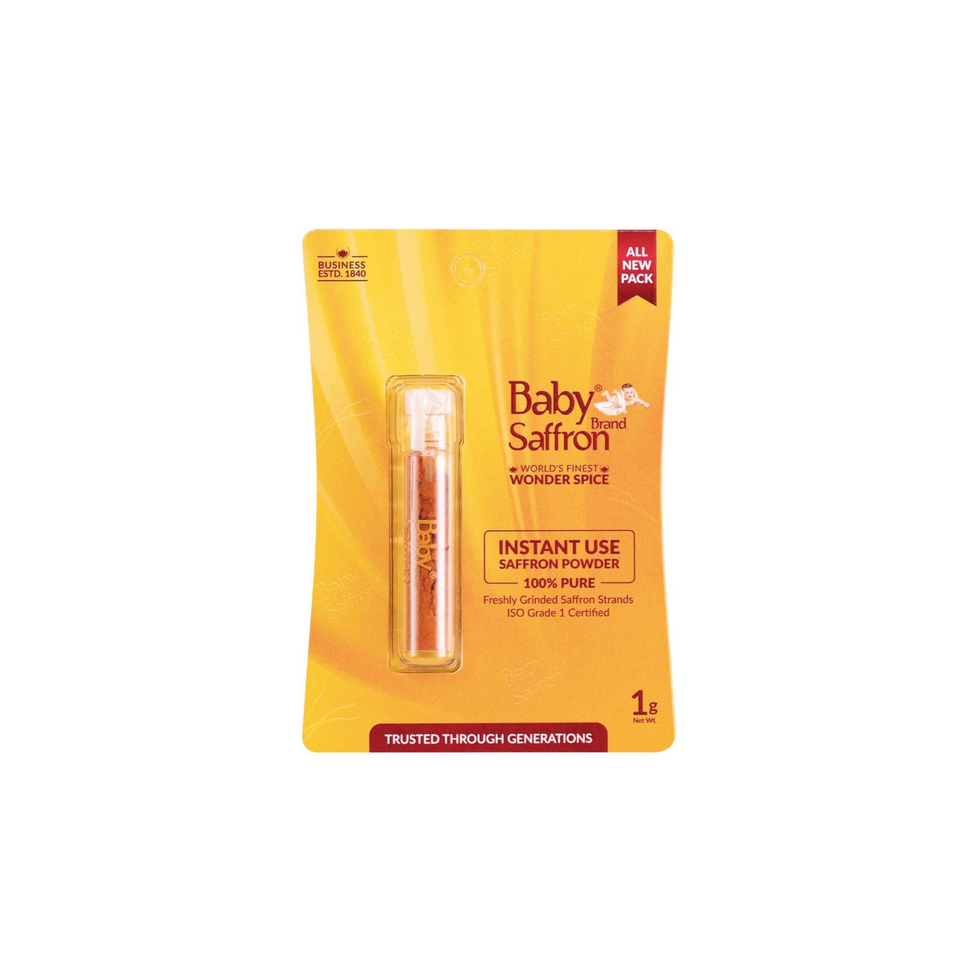 Baby Saffron 1 Gram Powdered Saffron - Buy Pure Saffron Online